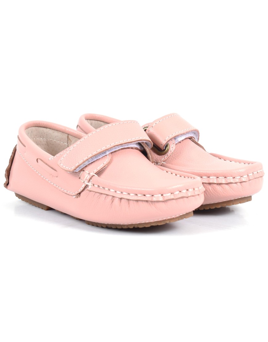 B.D BEAR - MOCASSIN ENFANT - BD-2016-7-ROC - ROSE CLAIR